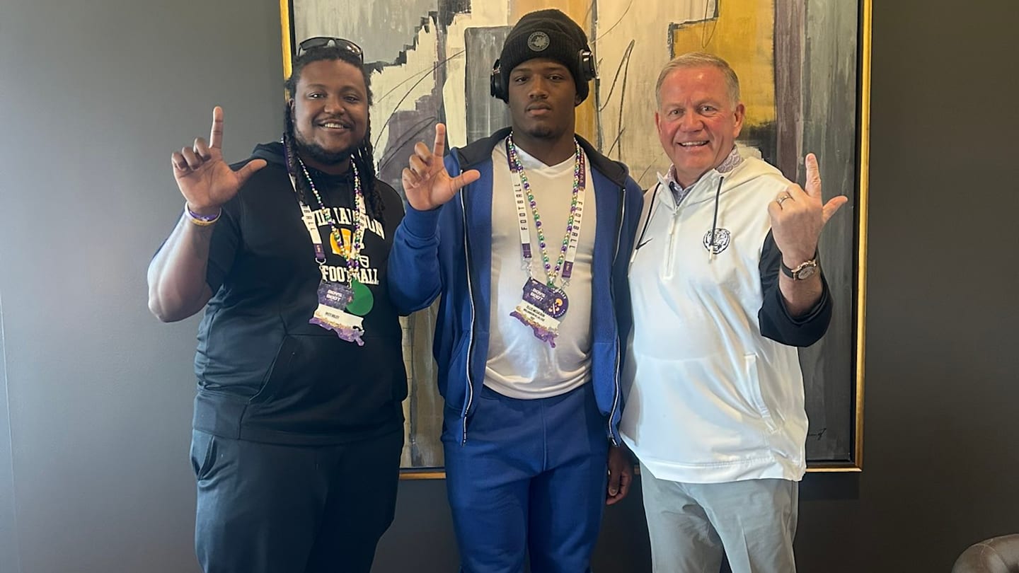 Highly-Touted LSU Football Linebacker Target Commits to Notre Dame ...