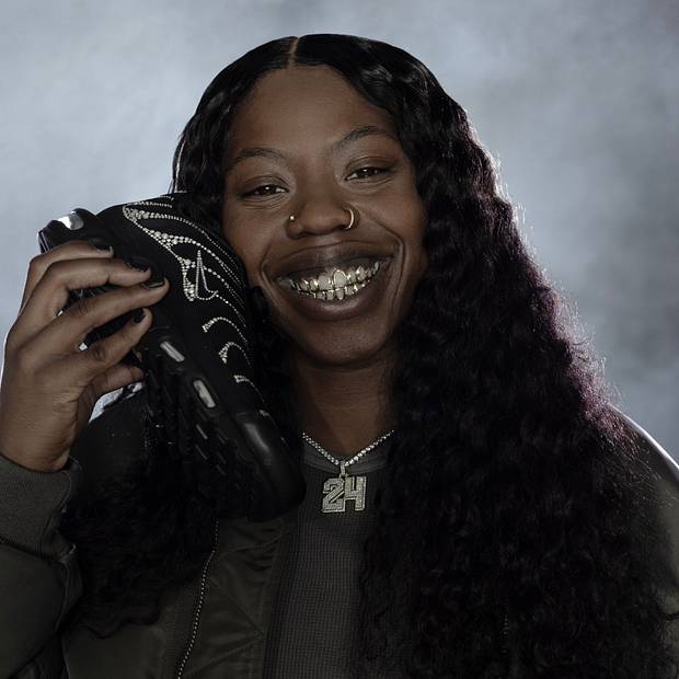 The Swarovski x Nike Air Max Plus Sparkles at Foot Locker