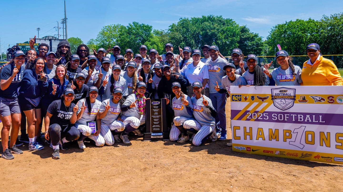 Howard University Triumphs In 2025 MEAC Softball Championship