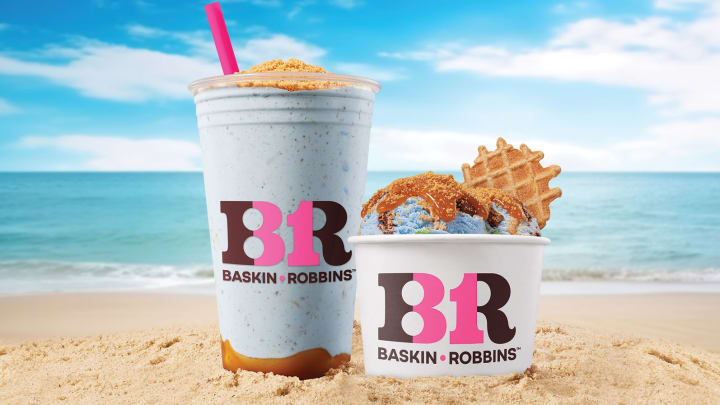 Baskin-Robbins Beach Day Ice Cream Back For July's Flavor of the Month