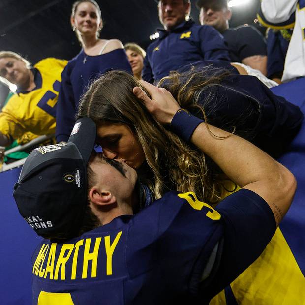 Vikings QB J.J. McCarthy, fiancée Katya Kuropas welcome baby boy in ...