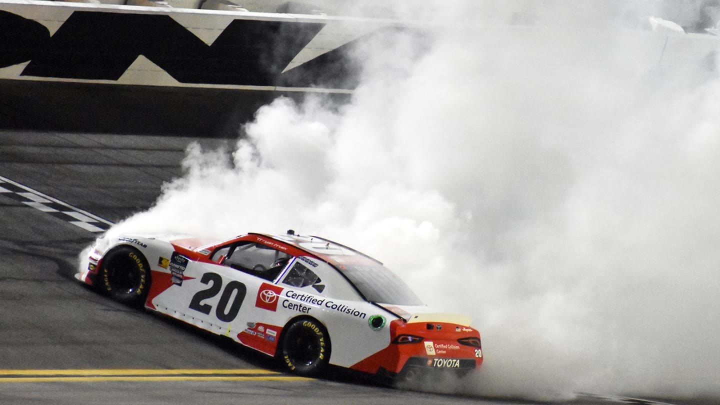 XFINITY: Ryan Truex Wins as Allmendinger Crashes in Wild One at Daytona