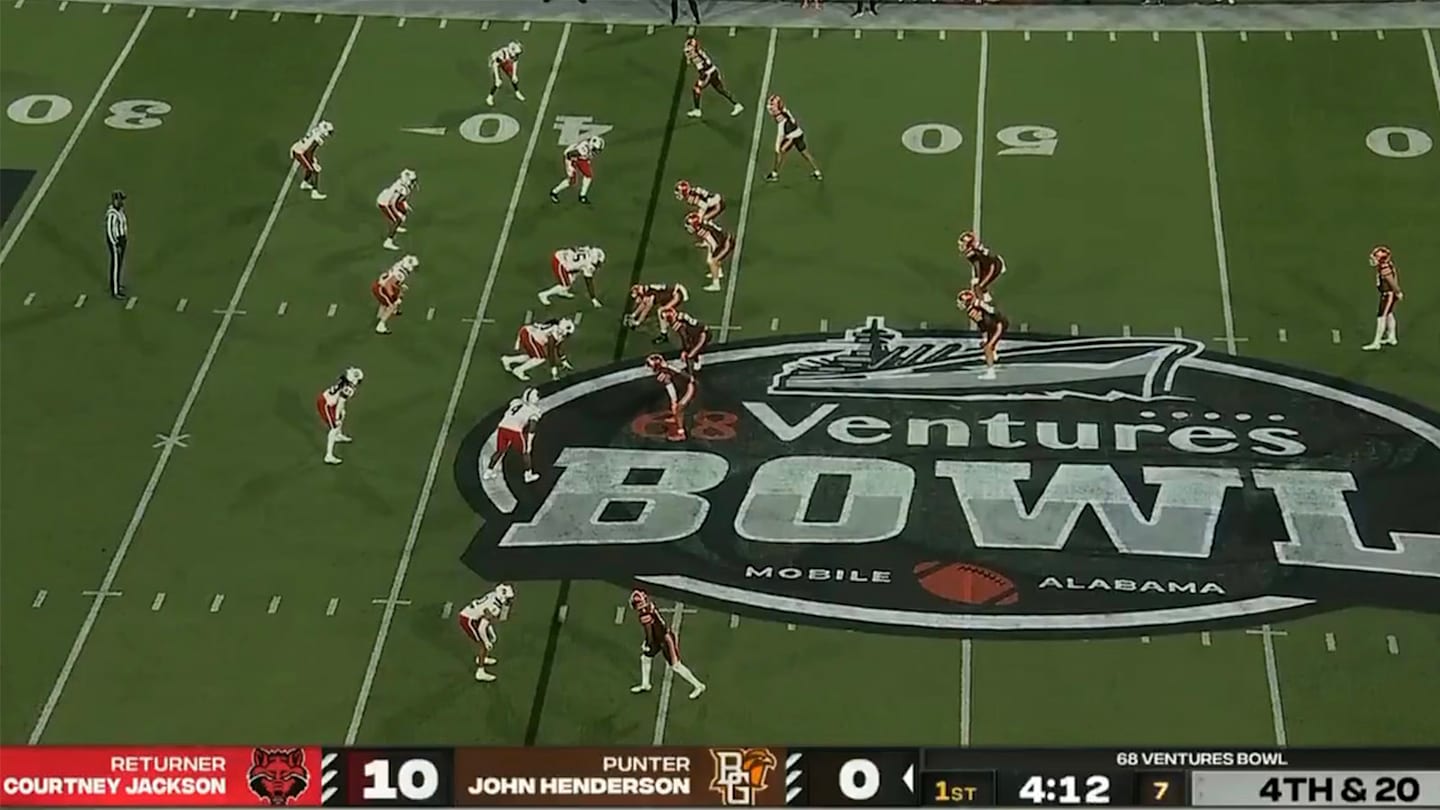 College Football Fans Noticed Bowling Green's Sneaky Move on Fake Punt ...
