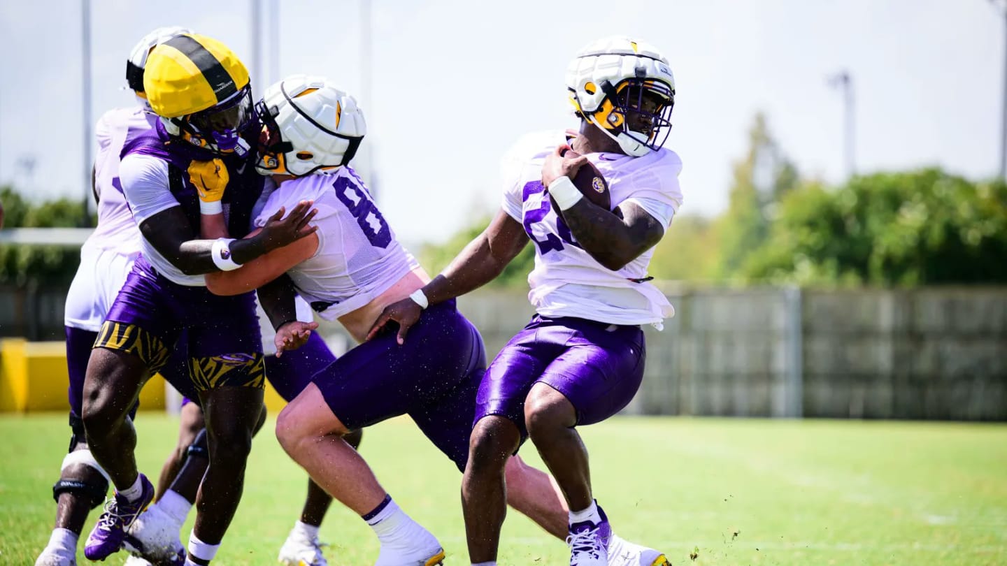 The LSU Football Practice Report: Sights and Sounds from Fall Camp Day 14