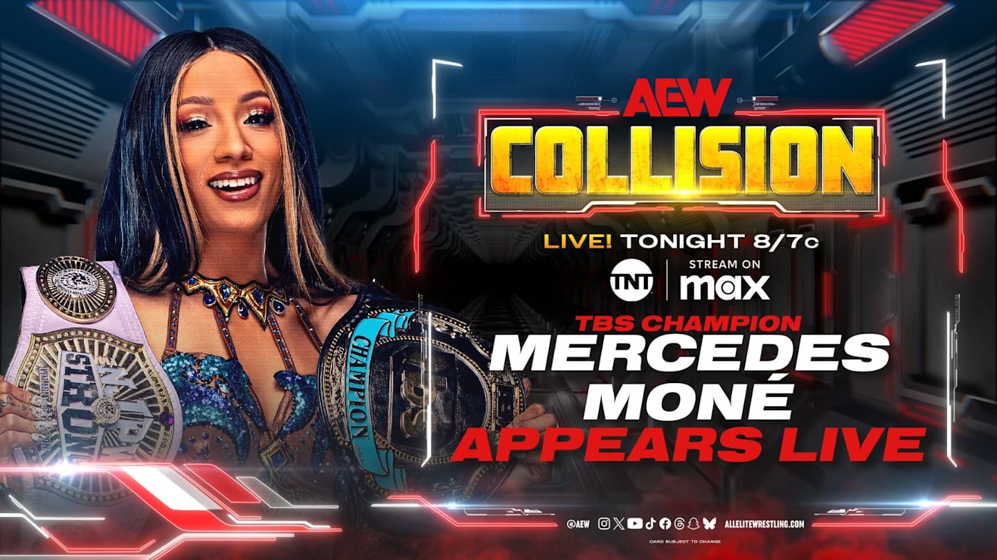 AEW Collision Results (2/8): Harley Gets Moné at Grand Slam, Luther ...