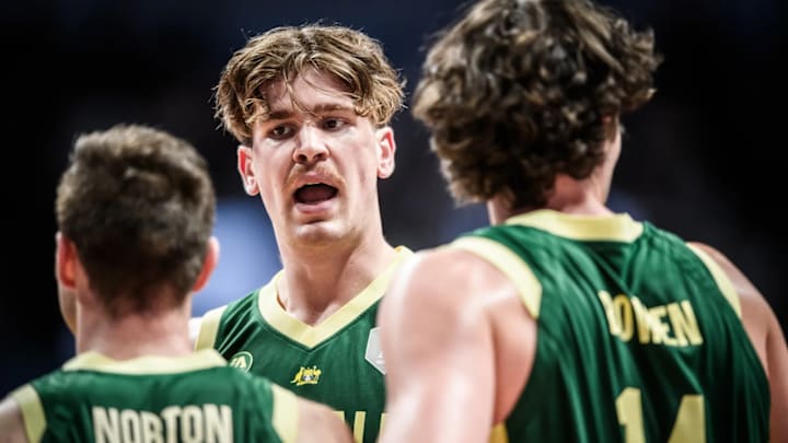 Hansen Yang and Lachlan Olbrich Impress at 2025 NBA Draft Combine