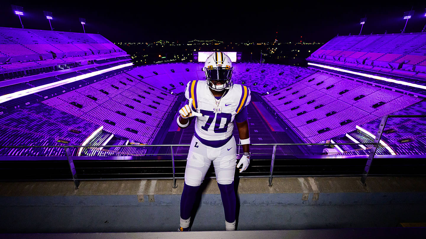 LSU Football Commit, No. 1 OT in Louisiana Set to Visit SEC Rival Amid ...