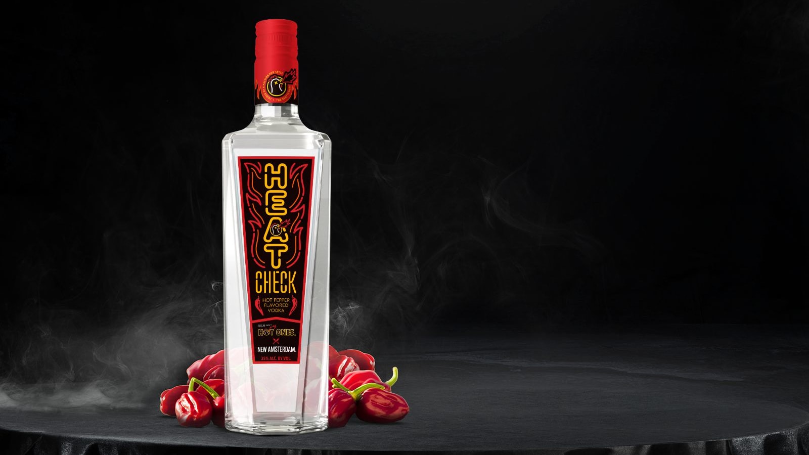 Hot Ones and New Amsterdam Vodka team up for Heat Check, your spicy liquor of the summer