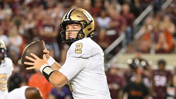 How Diego Pavia Demonstrated Resiliency, Stardom in Vanderbilt Win over Virginia Tech