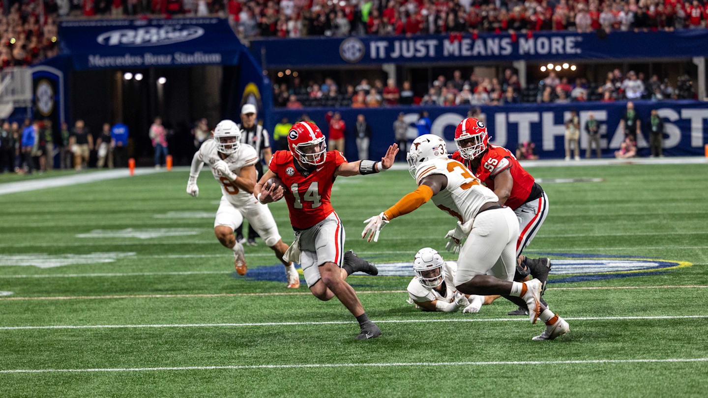 Georgia vs Texas - SEC Championship Photo Gallery From OT Thriller