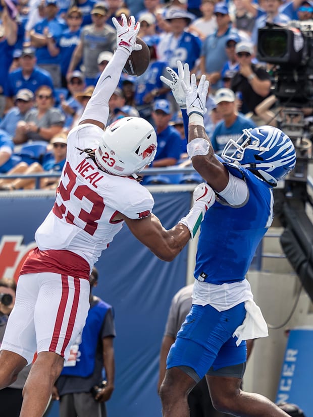 Arkansas Razorbacks release first depth chart under interim coach Bobby ...