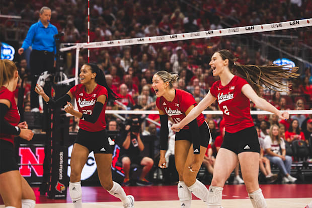 Nebraska Volleyball Falls to Third in Final Regular-Season AVCA Rankings