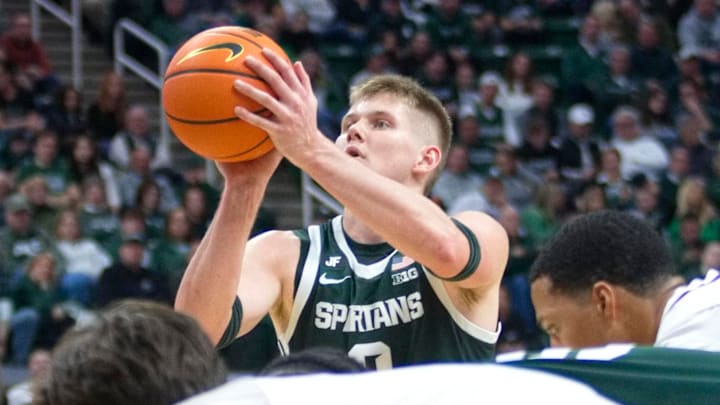 WATCH: Michigan State F Jaxon Kohler Talks Illinois, More
