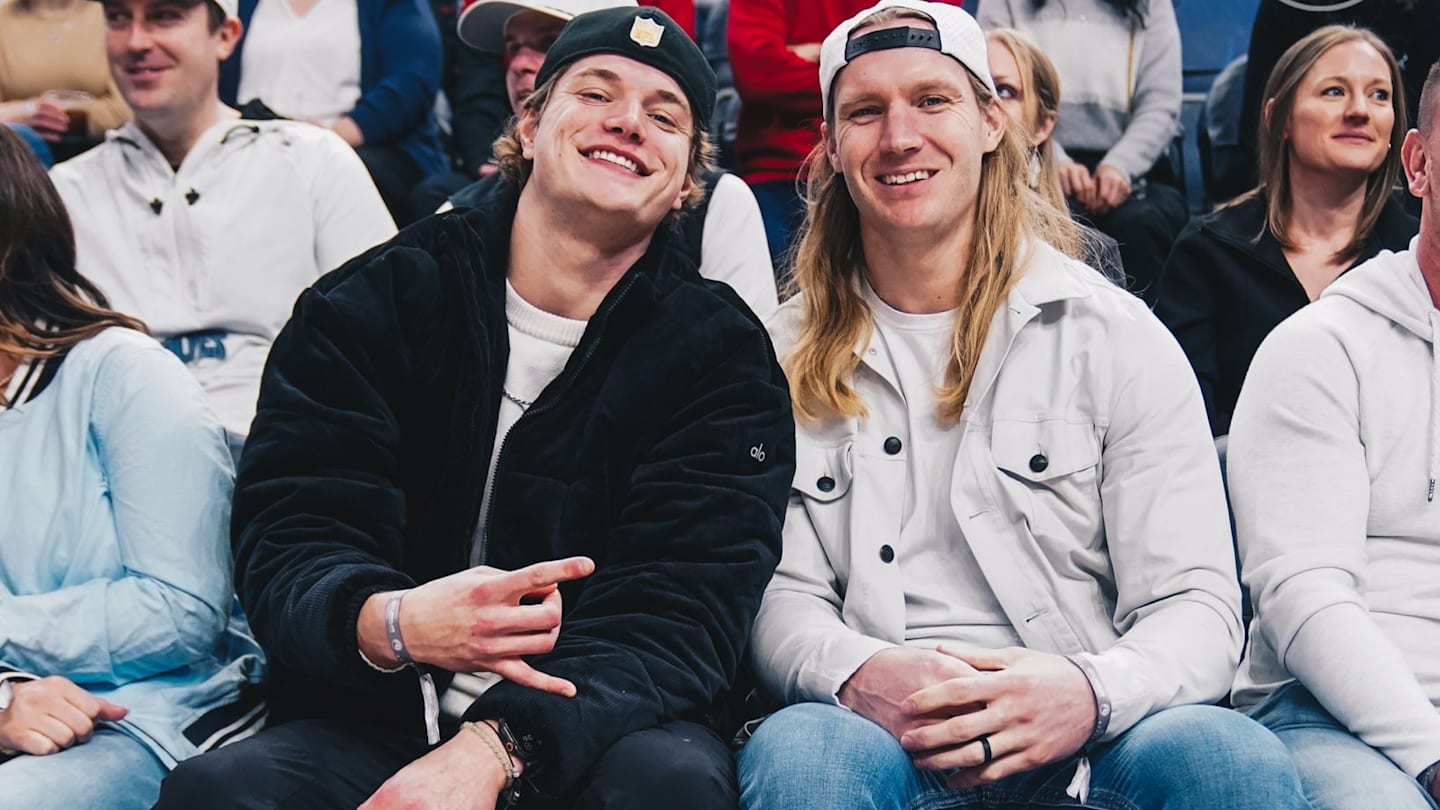 J.J. McCarthy and Andrew Van Ginkel start Skol clap at Wolves-Nuggets game