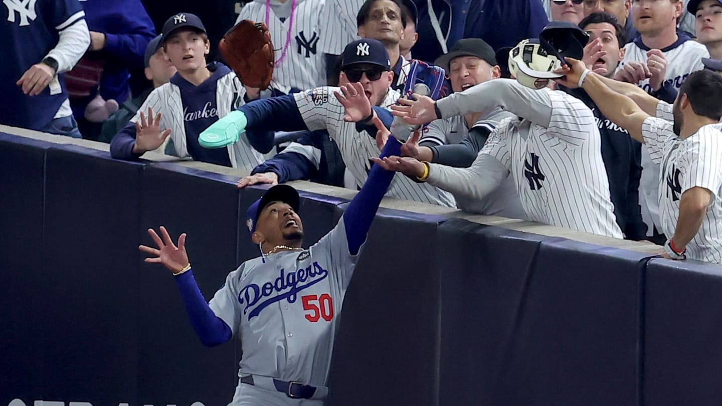 Yankees Fans Who Interfered With Mookie Betts at World Series Banned Indefinitely