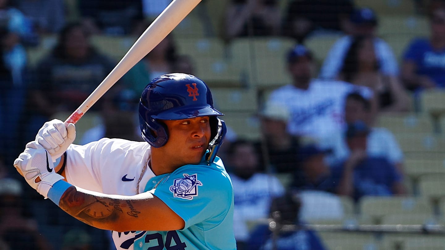 NY Mets prospect Francisco Alvarez obliterated a baseball with a walk ...