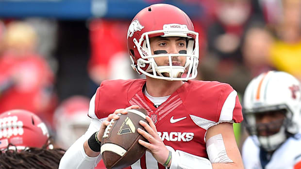 Razorbacks' Best-Ever QBs: Does Taylen Green Land on List?