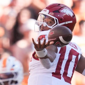 Razorbacks release depth chart ahead of game against No. 4 Texas A&M