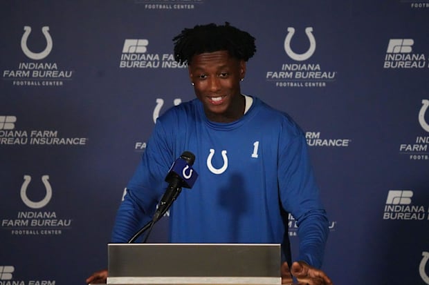 Sauce Gardner's Ice Spice breakup confirmed spotted with model on Colts ...