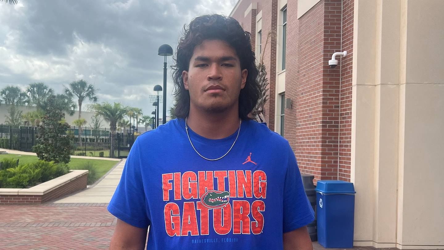 3-Star TE Kekua Aumua Commits to Florida Gators After Visit