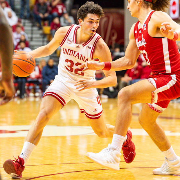 Indiana Basketball's Trey Galloway Nearing Return To Full-Contact Action