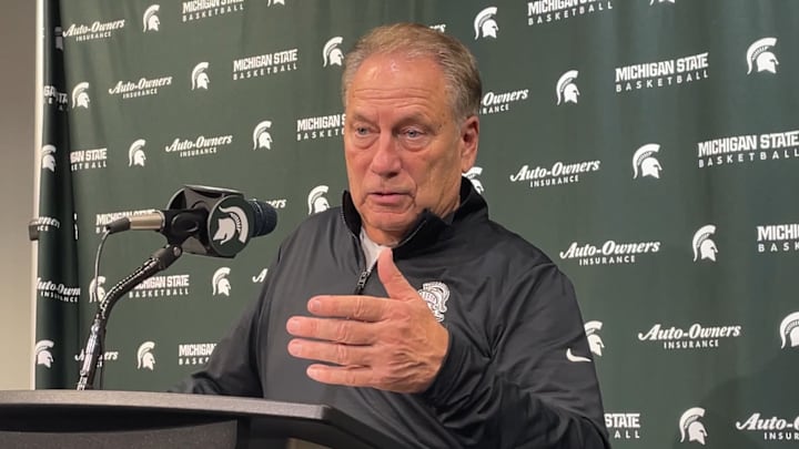 Tom Izzo Breaks Down Michigan State’s Statement Win vs. Arkansas