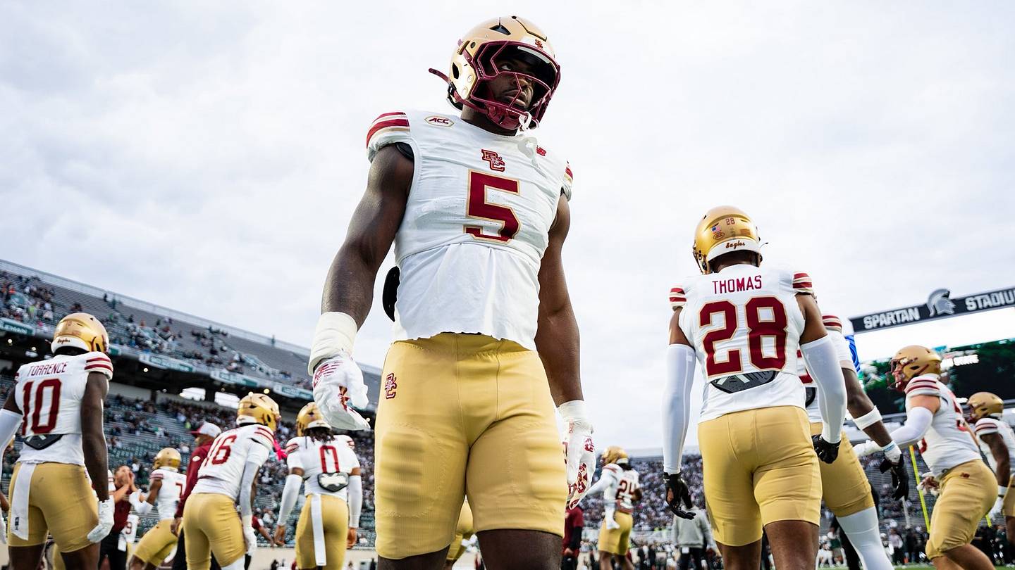 Boston College Football LB Nominated for 2025 Courage Award Following ...