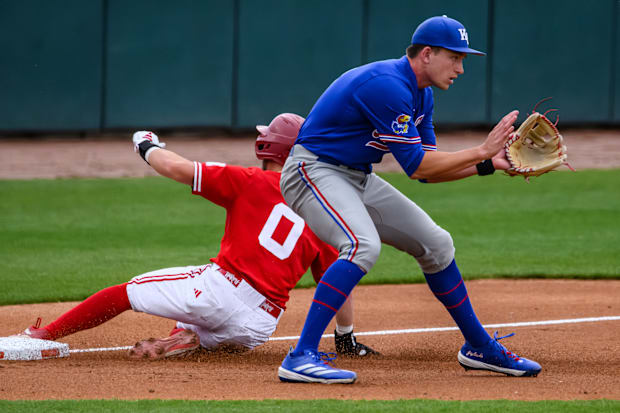 Nebraska Baseball Shut Out by Jayhawks