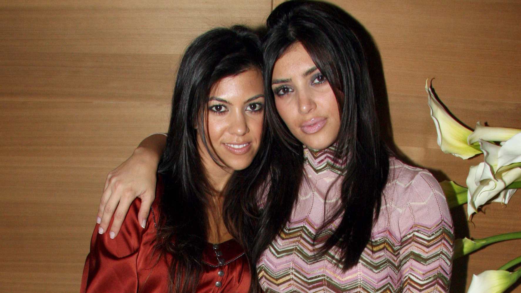 Kim Kardashian and Kourtney Kardashian come together for the SKIMS x ...