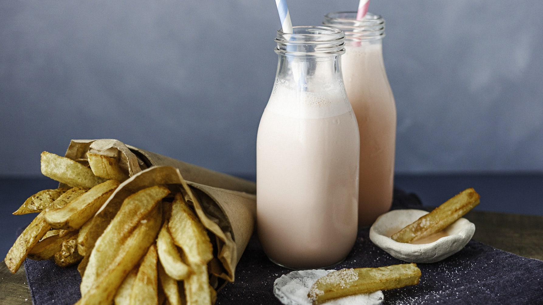 French Fries Milk Chocolate Malt And French Fry Donuts Sweet