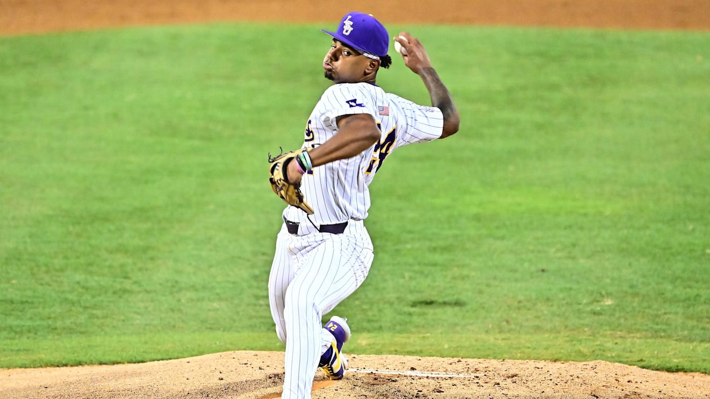 LSU Baseball Right-Handed Pitcher Signs Above-Slot Deal With Boston Red Sox