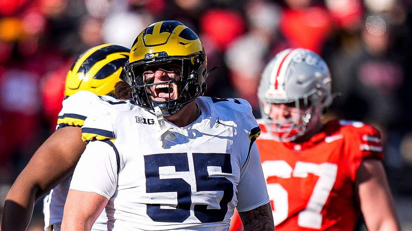 Michigan's Mason Graham references dominance over Ohio State at NFL Combine