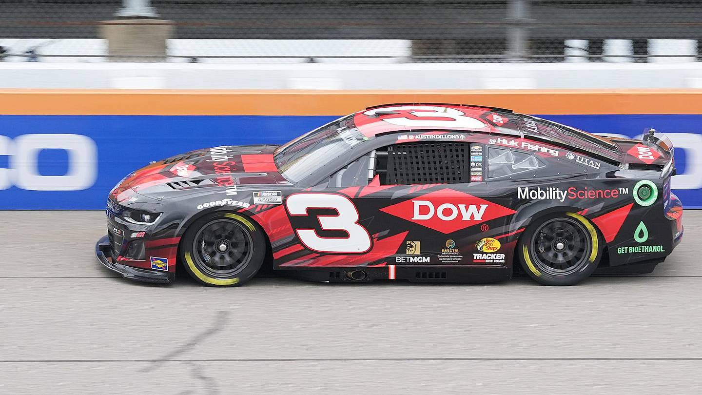 Dow Returns as Sponsor of Dillon, RCR in 2025
