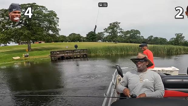 Deion Sanders Coach Prime at the Bassmaster Classic Shares Passion for ...