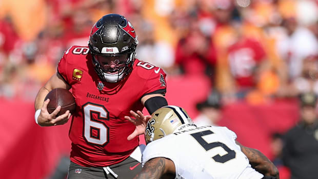Buccaneers' Baker Mayfield takes shot at Saints ahead of Week 8 matchup