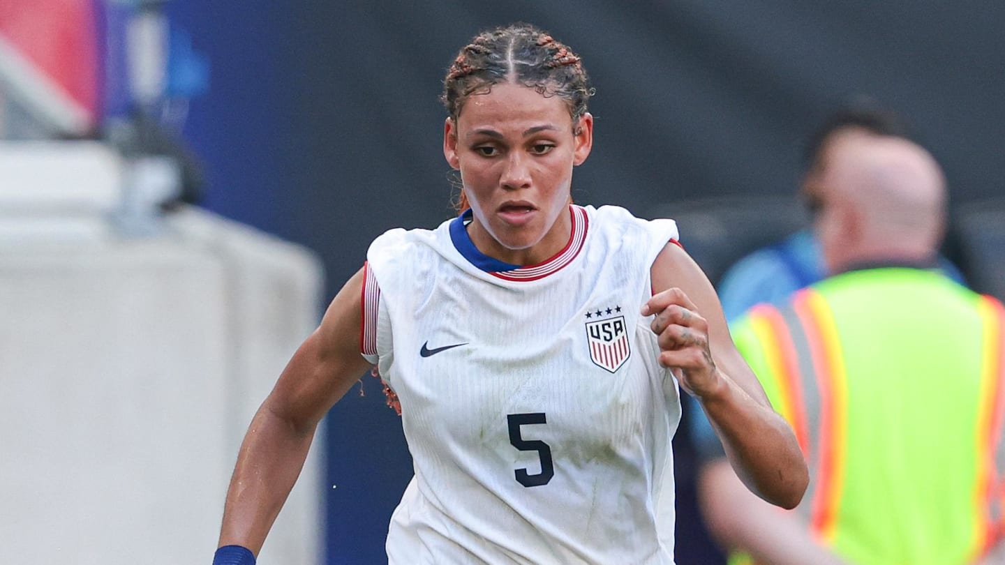Trinity Rodman Scores in USA's First Olympic Win Over Zambia