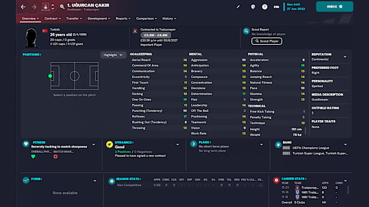 The best goalkeepers to sign on Football Manager 2023