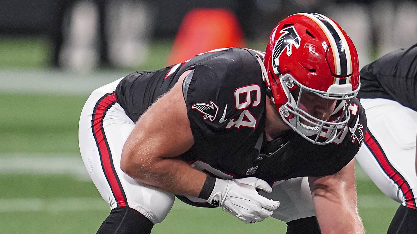 'Happy to be Here': Inside Atlanta Falcons Center Ryan Neuzil's Road to ...