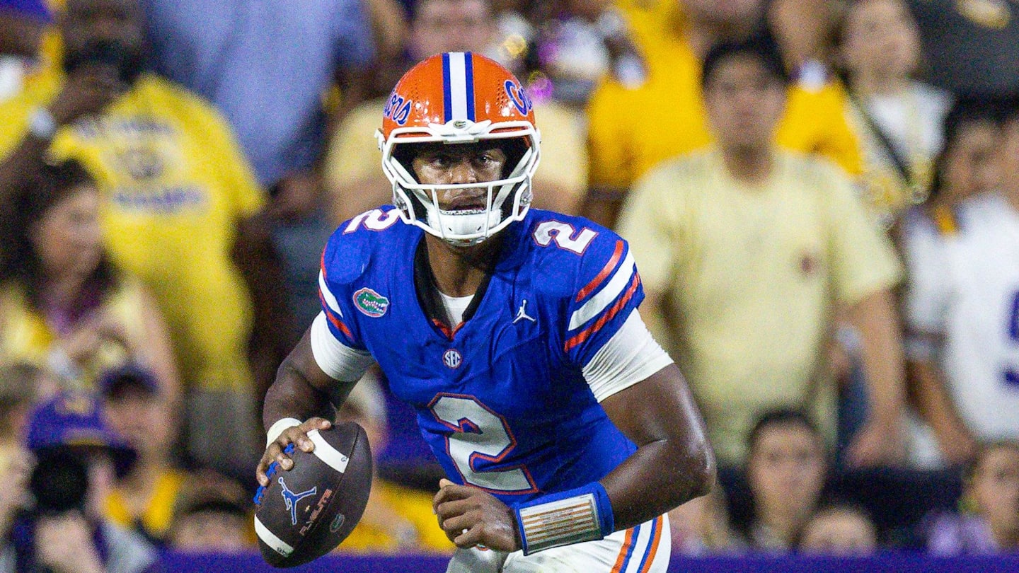 Social Media Reacts to DJ Lagway's 5-Interception Night