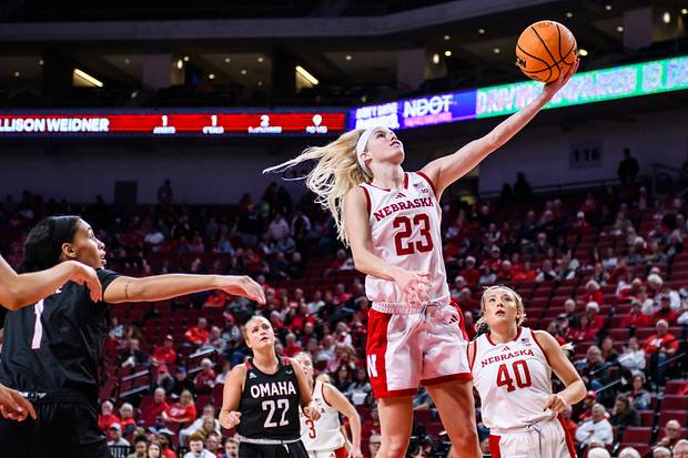 Nebraska Point Guard Britt Prince Named USBWA Freshman of the Week