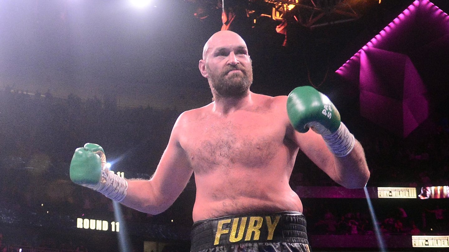 Tyson Fury Visits Disneyland Paris With Family Following Boxing Retirement