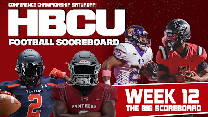 HBCU FOOTBALL SCOREBOARD CONFERENCE CHAMPIONSHIPS WEEK 12