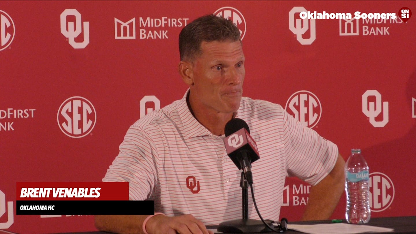 WATCH: Oklahoma HC Brent Venables Pre-Maine Press Conference