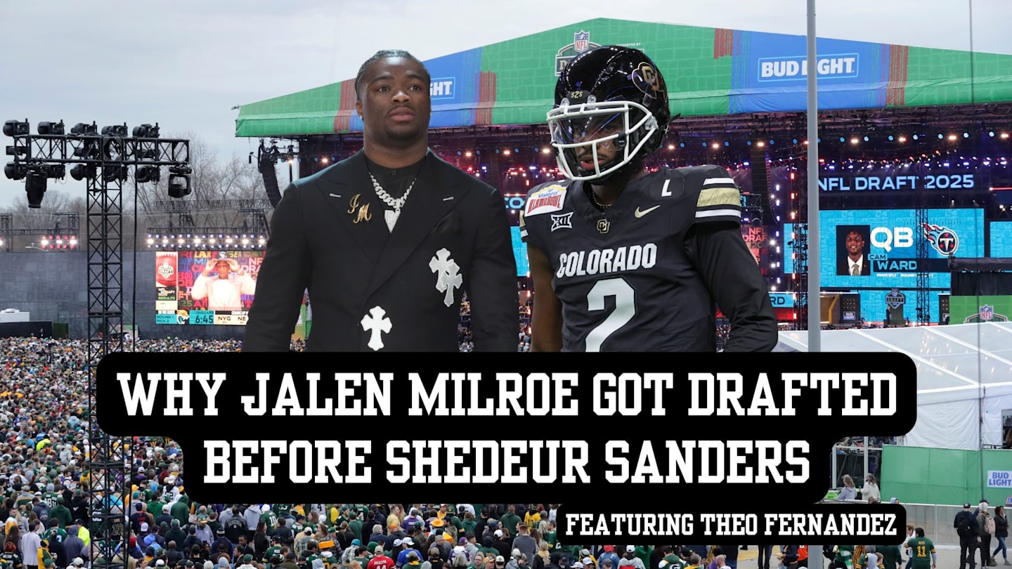 Why Jalen Milroe Was Drafted Before Shedeur Sanders: The Joe Gaither Show