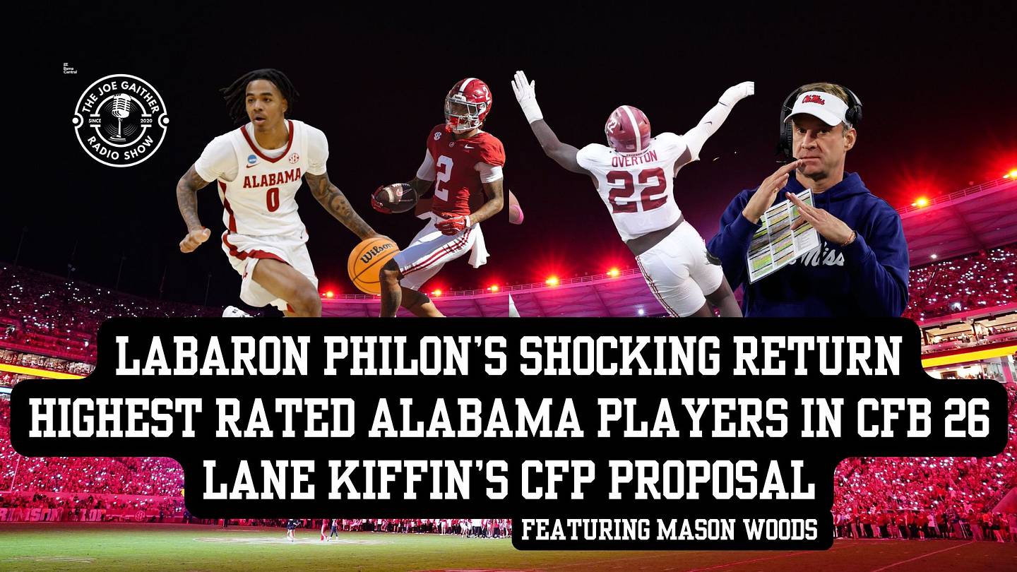 Labaron Philon's Shocking Return and Lane Kiffin's Playoff Proposal