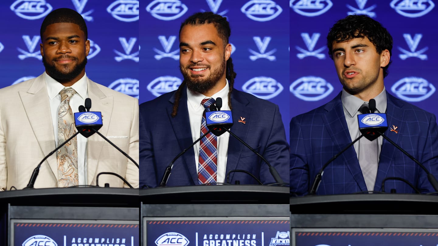 UVA Football: Chico Bennett, Kam Butler, Tony Muskett Speak at ACC Kickoff
