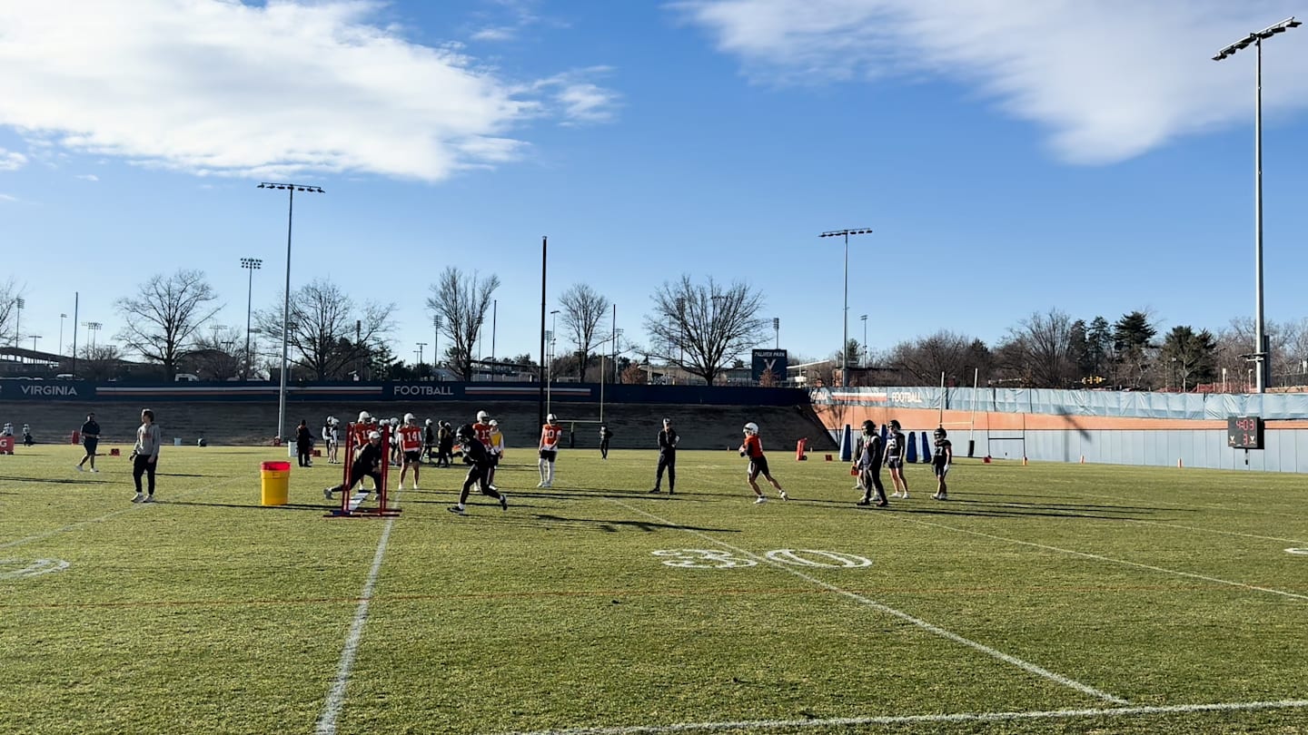 VIDEO: Virginia Football Opens Spring Practices, First Look at Newcomers