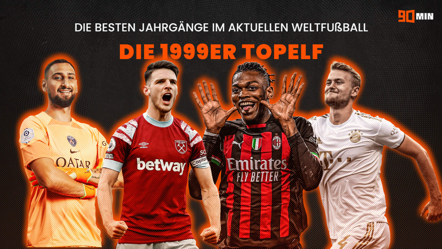 Beste Jahrgänge im aktuellen Fußball - Die 1999er-Topelf