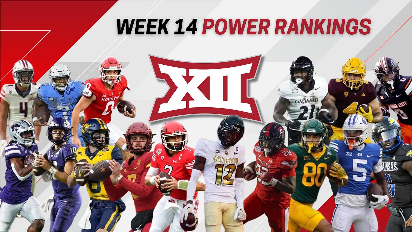 Big 12 Power Rankings - Week 14