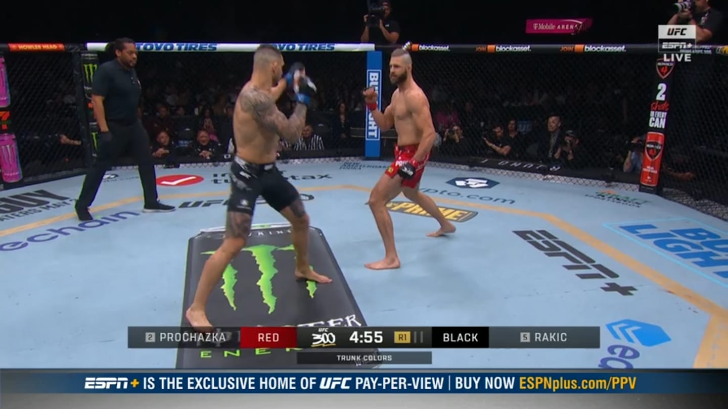 True Samurai! Jiří Procházka Rallies to Finish Aleksandar Rakić in UFC ...